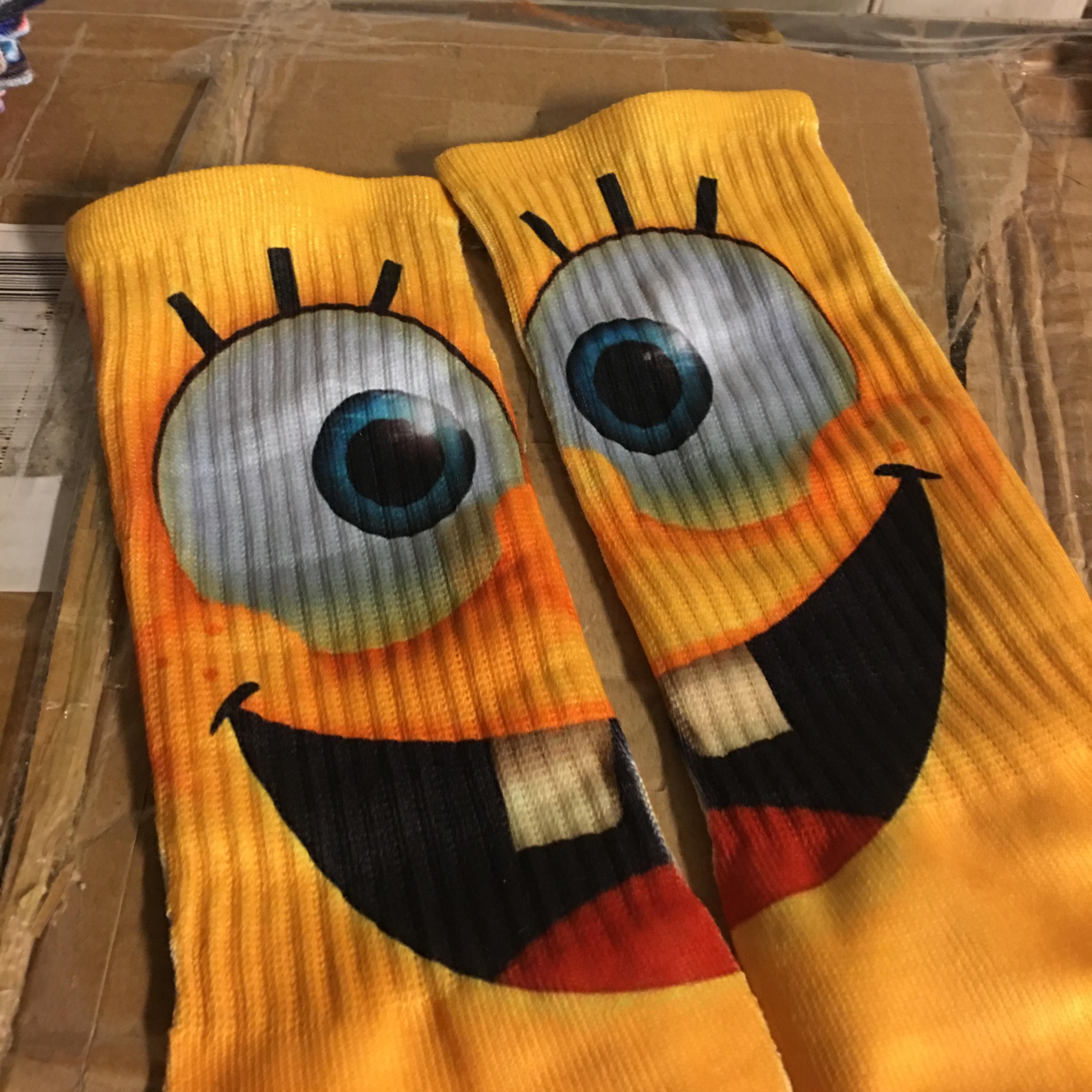 100 Dollar Bill Money Design Printed Crew Socks for Men Women and Kids ...