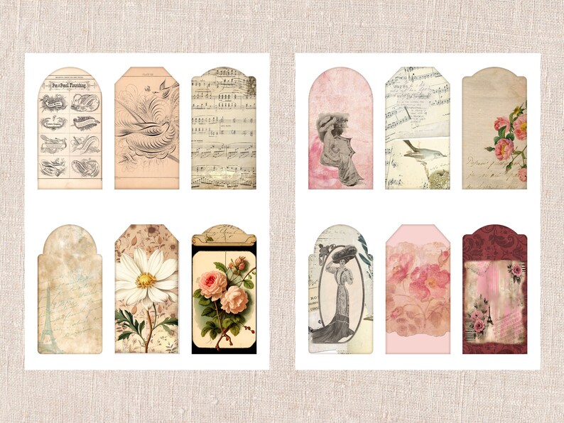 Vintage Inspired Mini Junk Journal-shabby Chic Memory Book-vintage ...