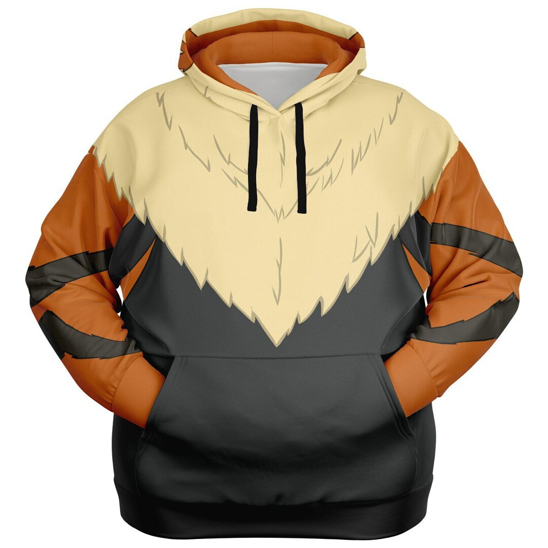Fluffy Fire Dog Hoodie Plus - Etsy