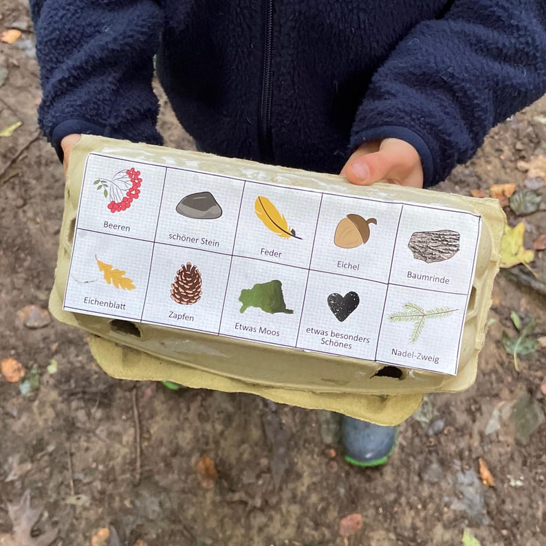 NATURE BINGO and More - 48 Templates (PDF) | Forest Bingo | Forest ...