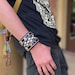 Accent Window Leather Wrist Cuff Pattern - Instant Digital Download - Etsy