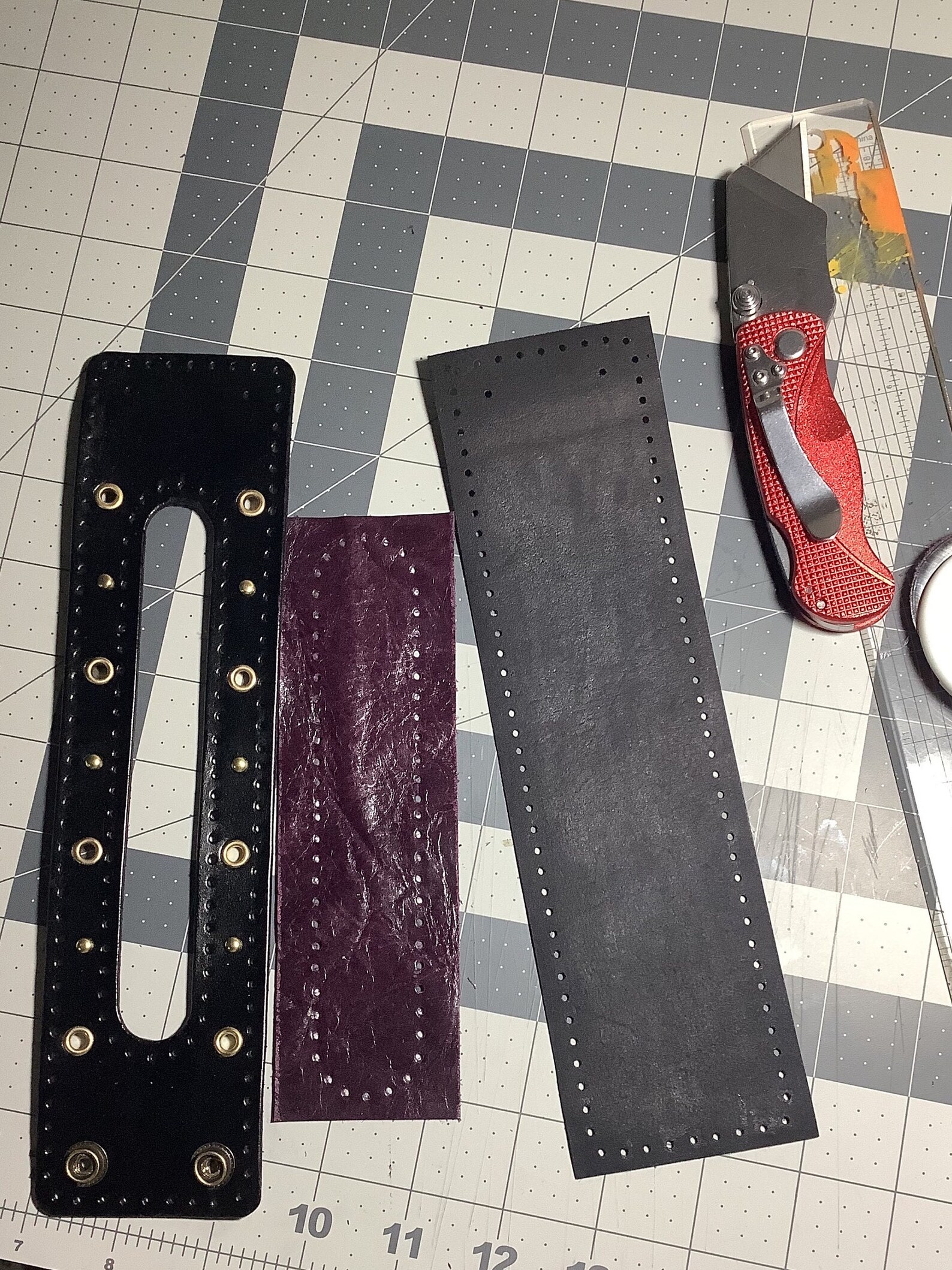 Accent Window Leather Wrist Cuff Pattern - Instant Digital Download - Etsy