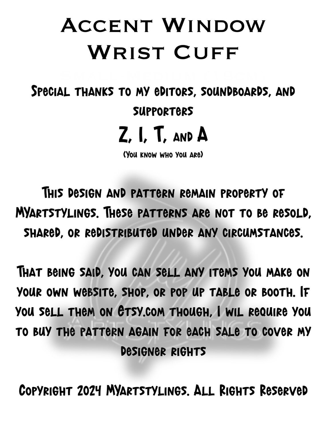 Accent Window Leather Wrist Cuff Pattern - Instant Digital Download - Etsy