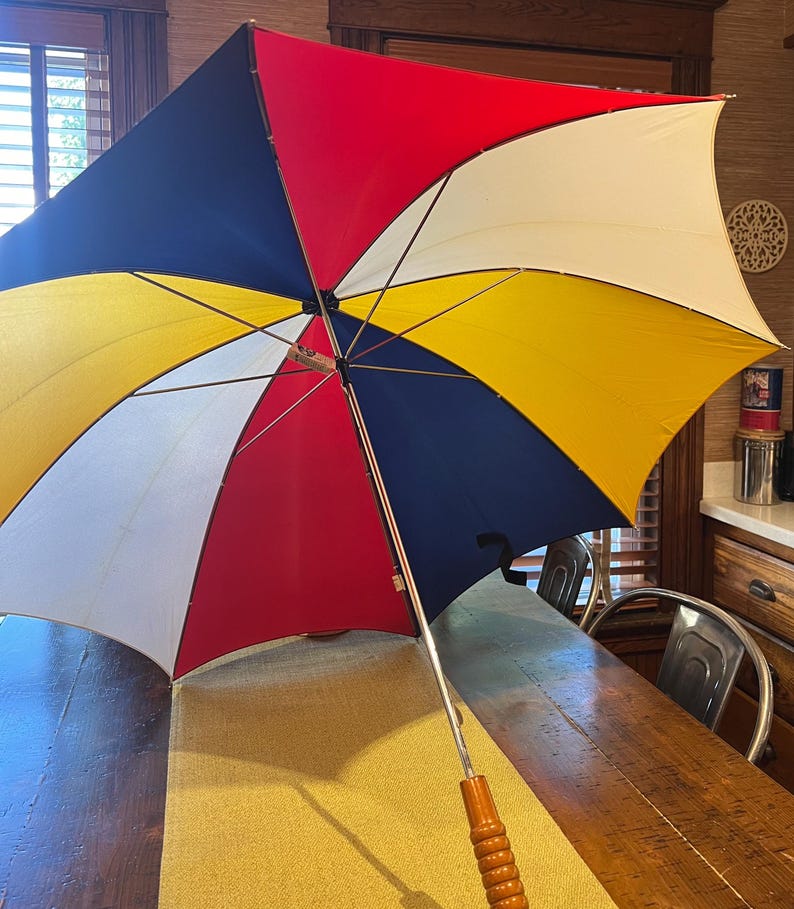 Vintage Totes Chromatics Watercolors Umbrella - Etsy