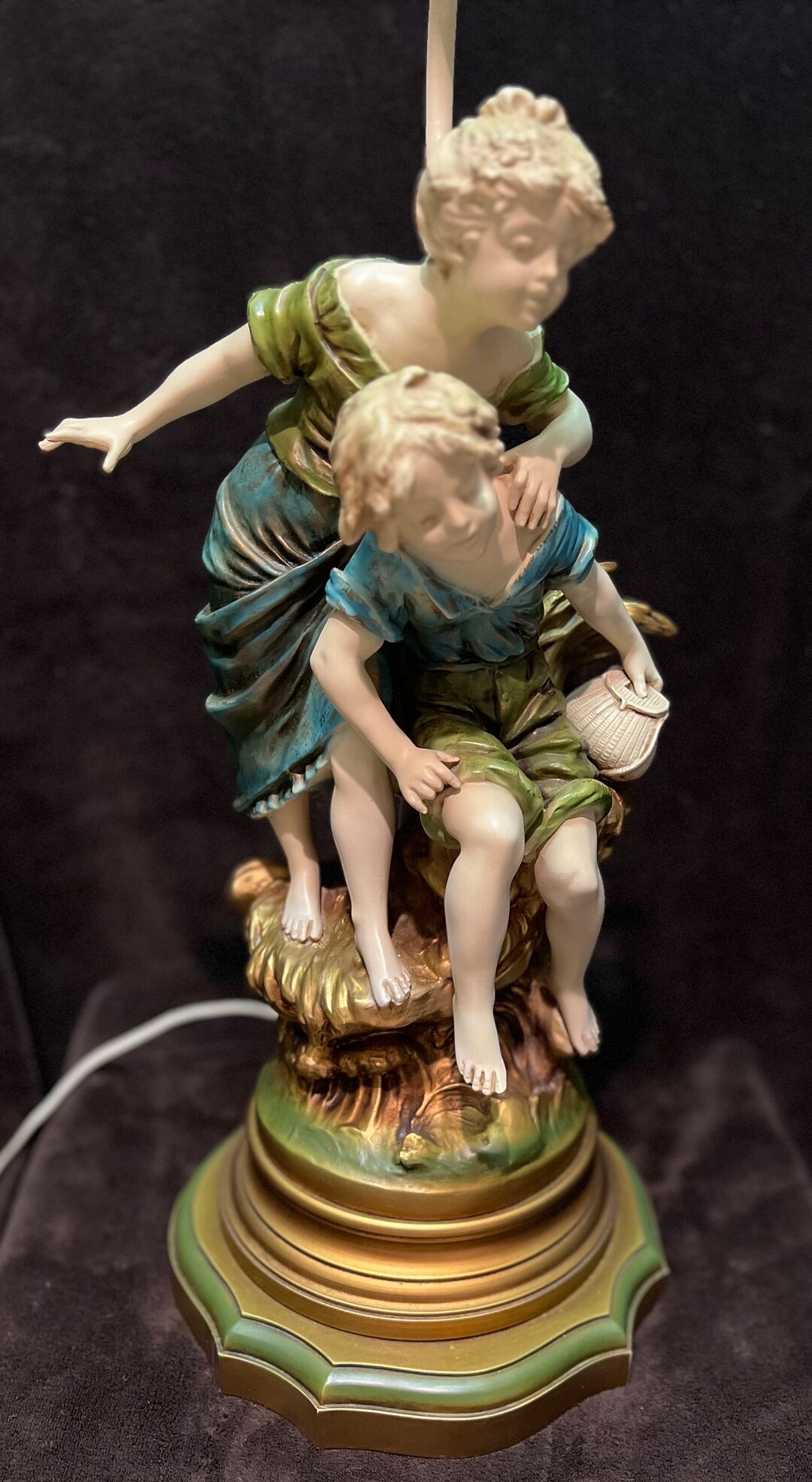 RARE Mid-century L & F Moreau Lamp - Etsy