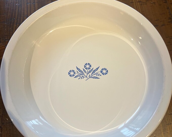 Vintage Blue Cornflower Corelle Pie Plate P-309 - Etsy