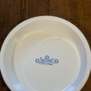Vintage Blue Cornflower Corelle Pie Plate P-309 - Etsy