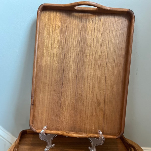 Teak Serving Tray - Etsy