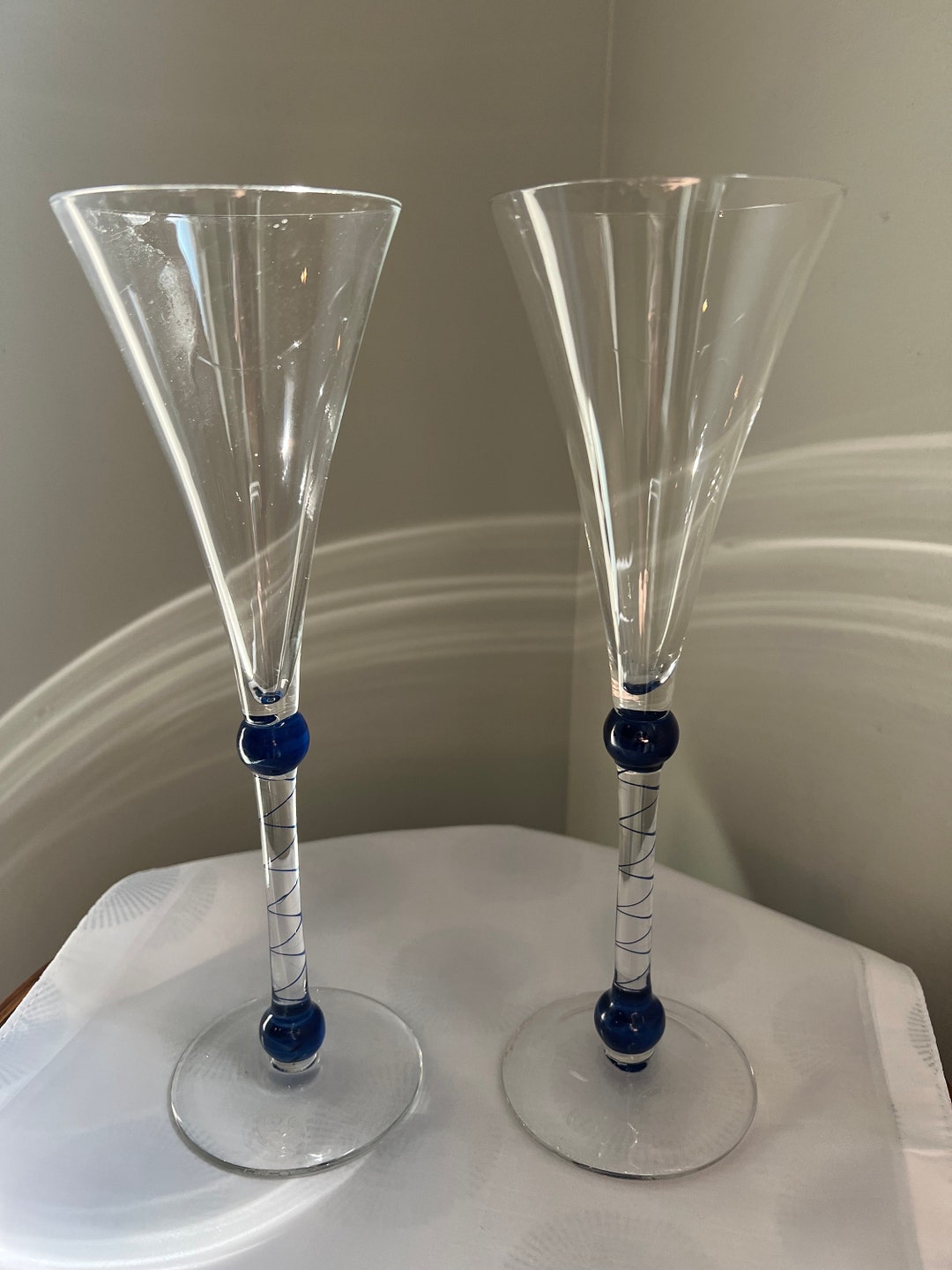 Set of 2 Millenium Martini & Rossi Martini Glasses - Etsy