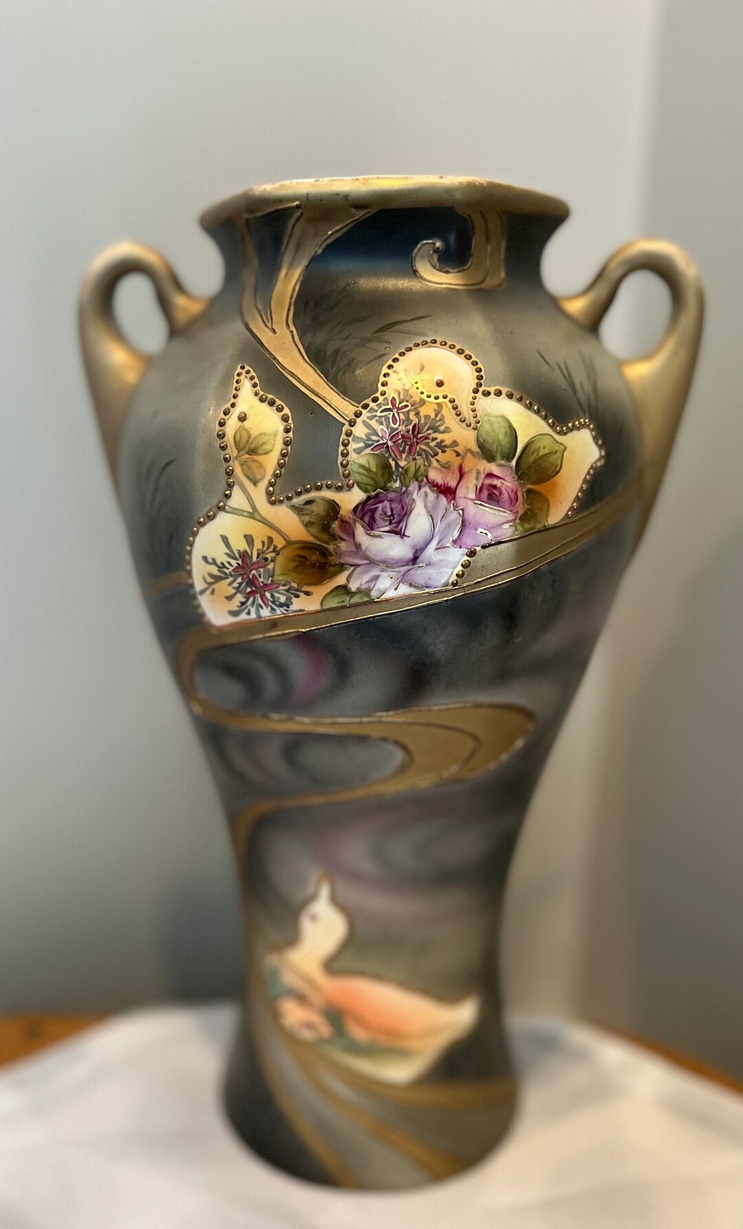 Royal Nishiki Nippon Satsuma Vase - Etsy