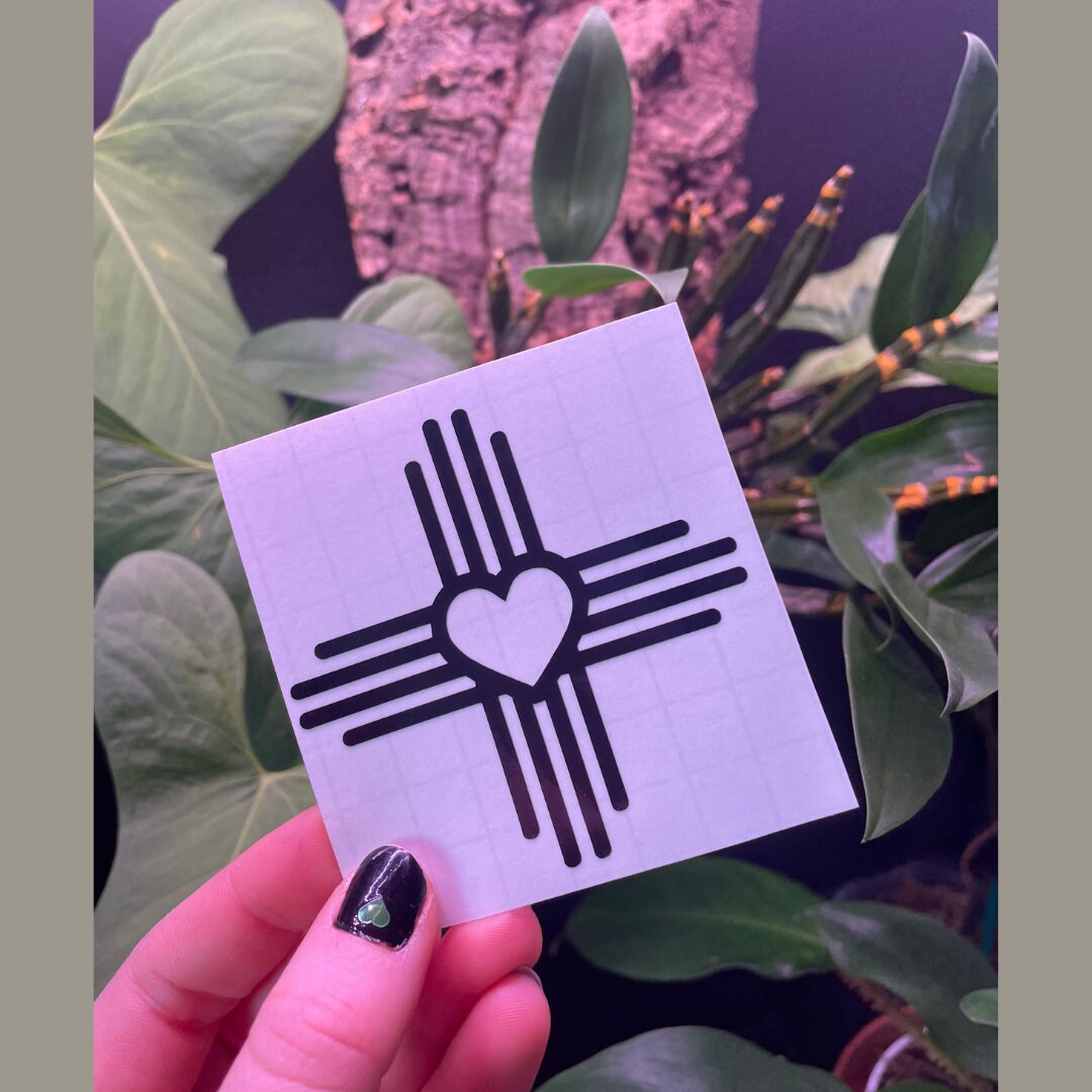 New Mexico Zia Symbol Sticker - Etsy