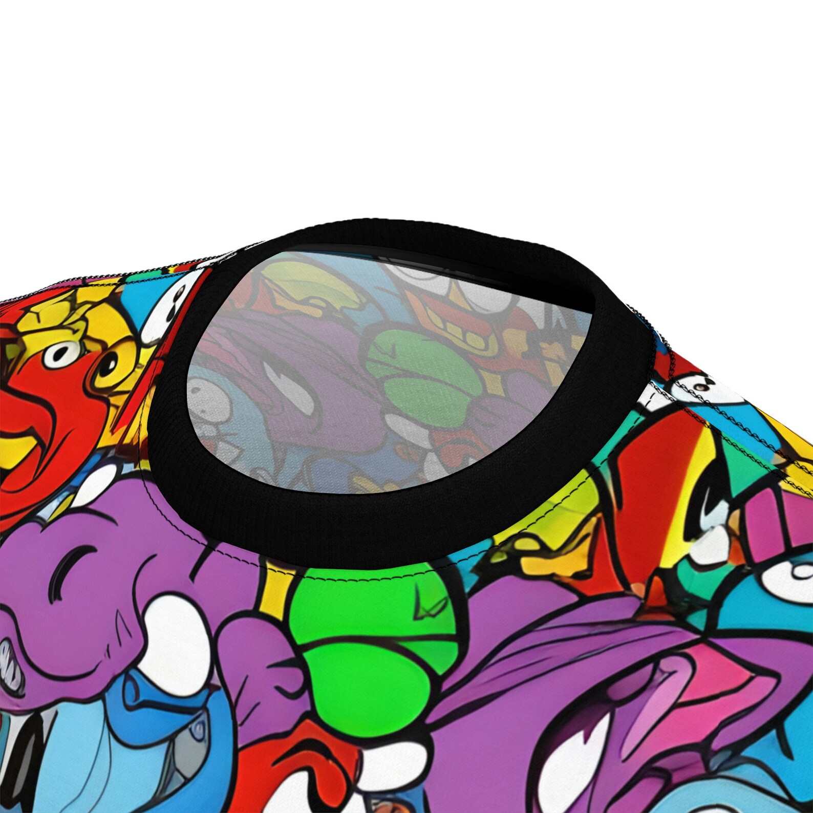 Graffiti Style Abstract Style Unisex Cut & Sew Tee - Etsy