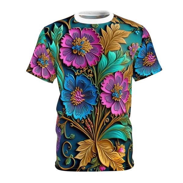 3d Floral Tops - Etsy