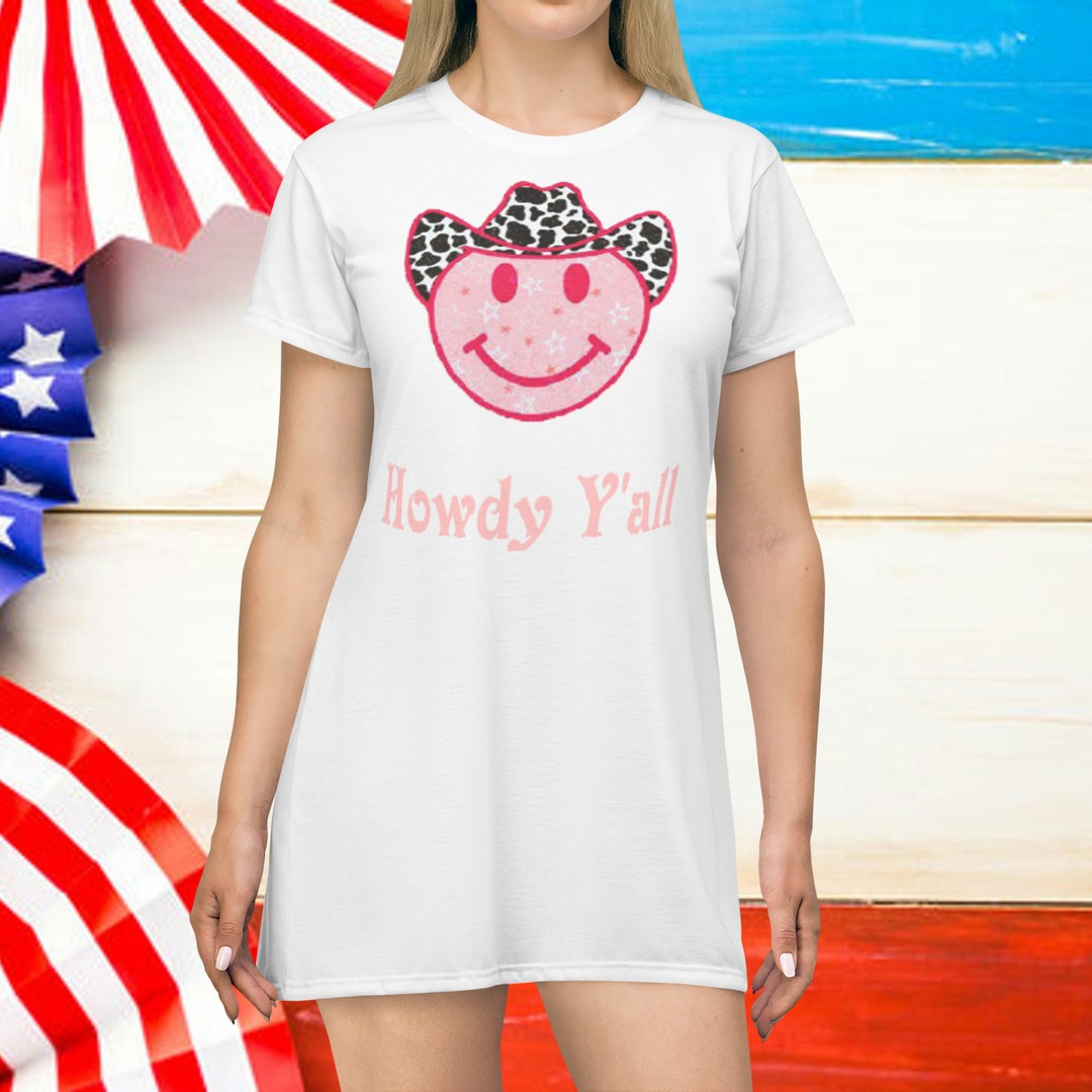 Howdy Y'all: Spread Smiles With Our Texan-style Smiley - Etsy