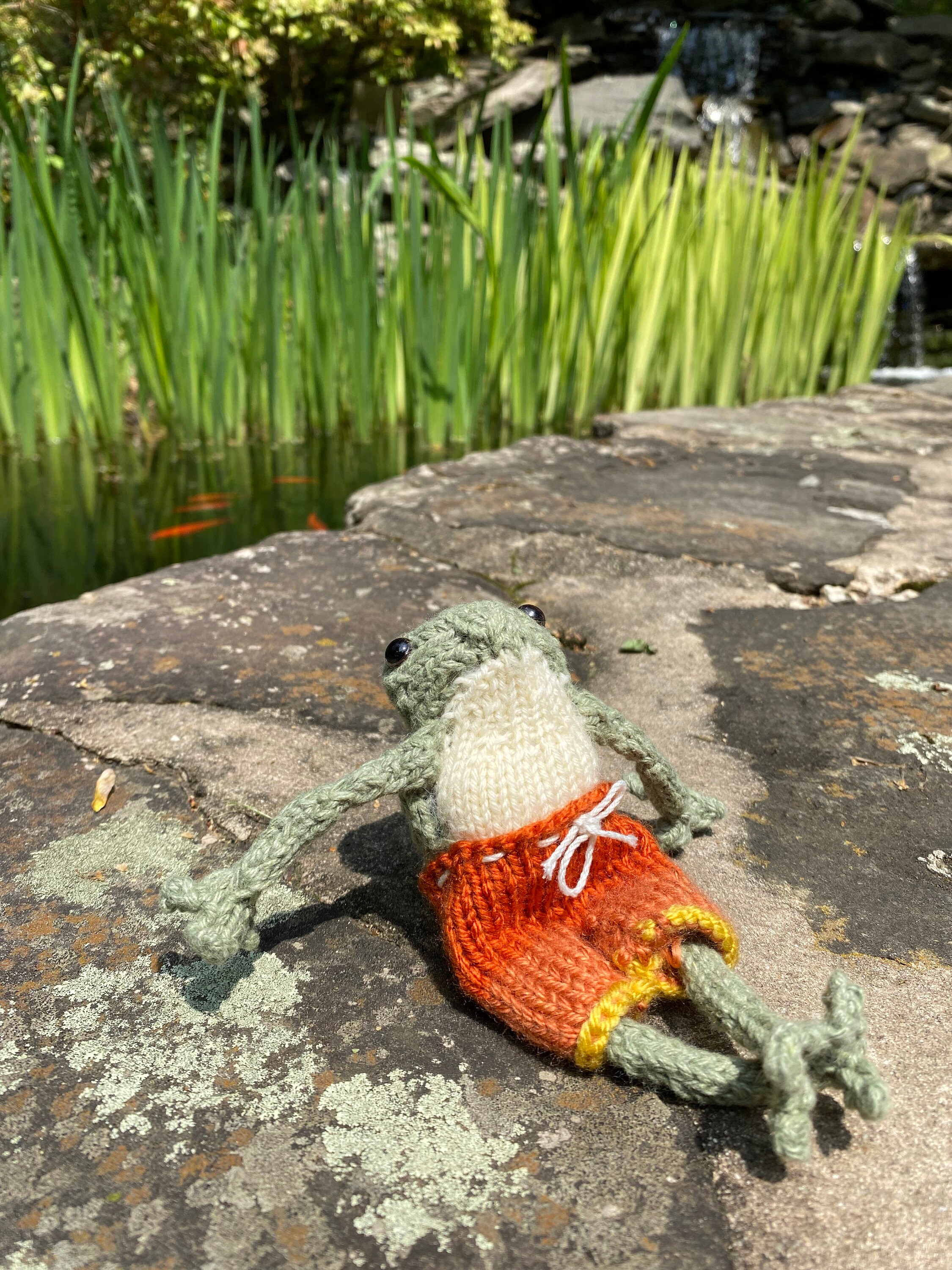 Swim Suit for Knit Frog - Etsy