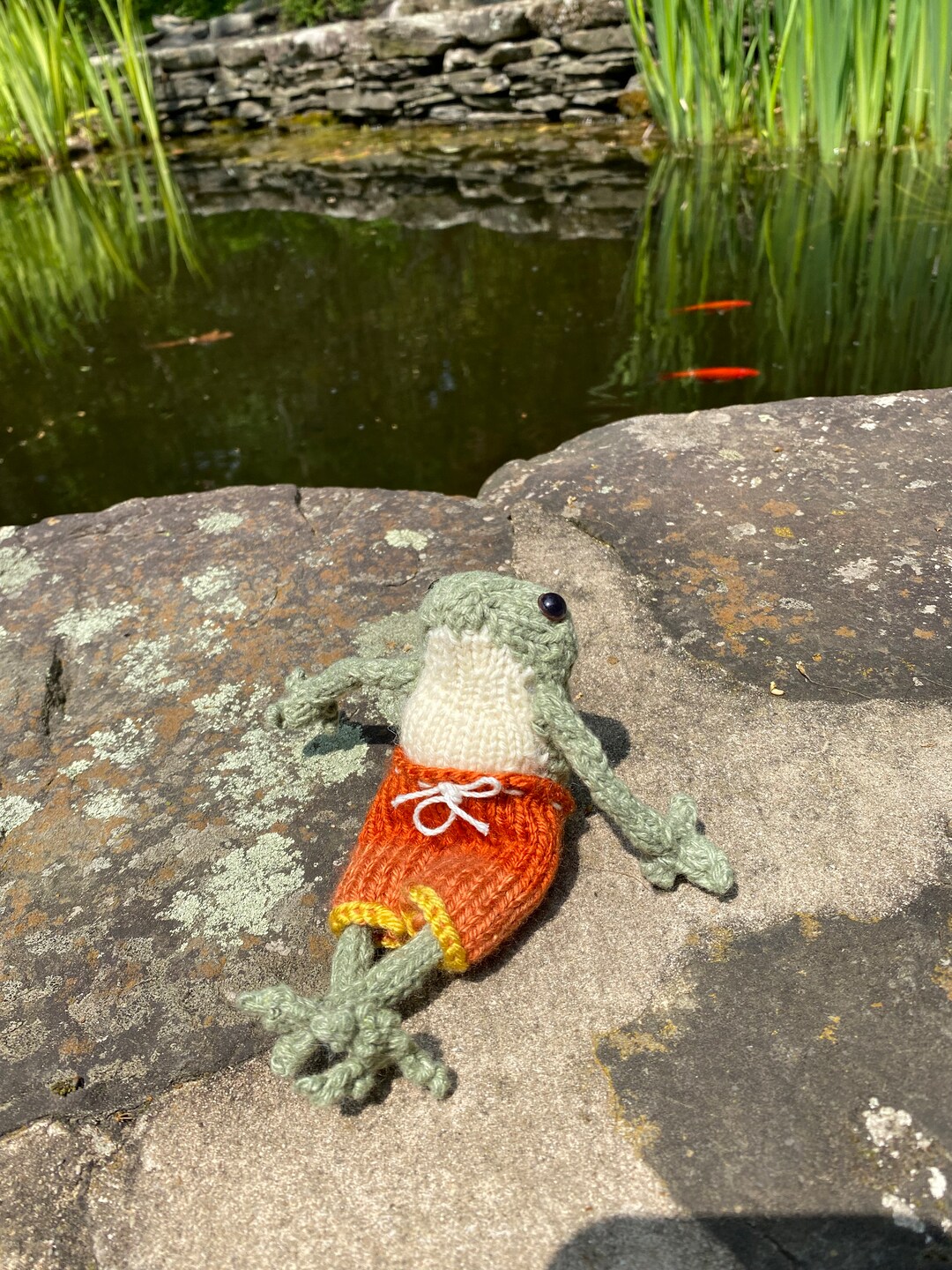 Swim Suit for Knit Frog - Etsy