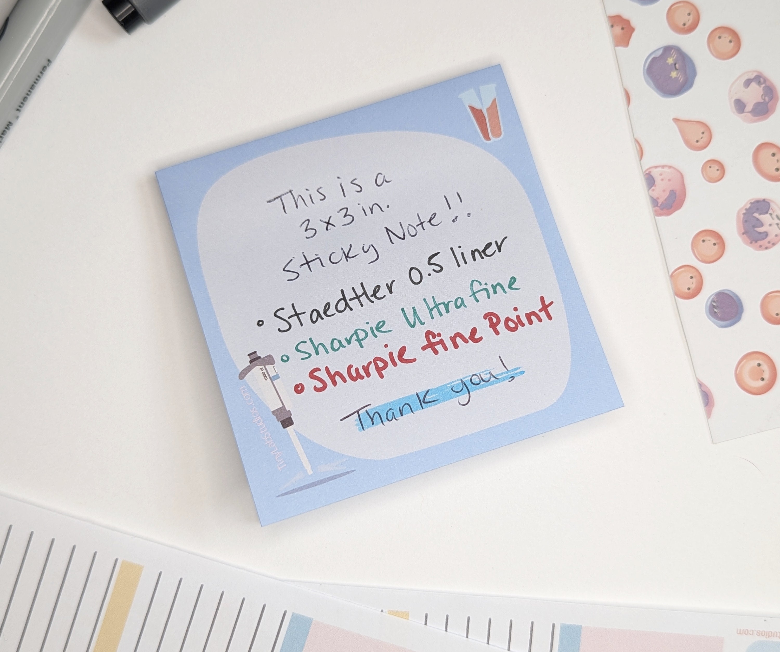 Cute Pipette/dilution Sticky Notes Medical Laboratory - Etsy