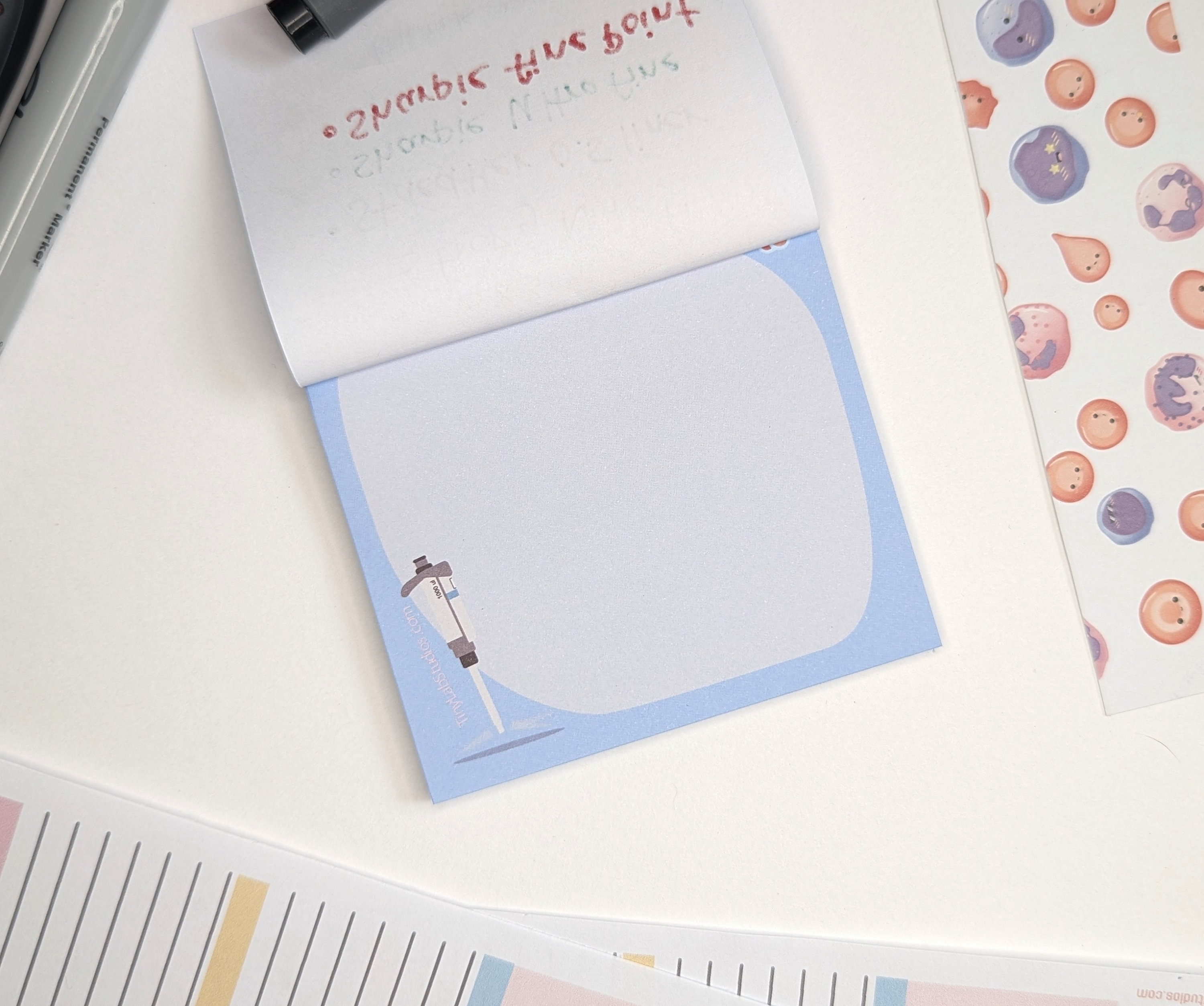 Cute Pipette/dilution Sticky Notes Medical Laboratory - Etsy