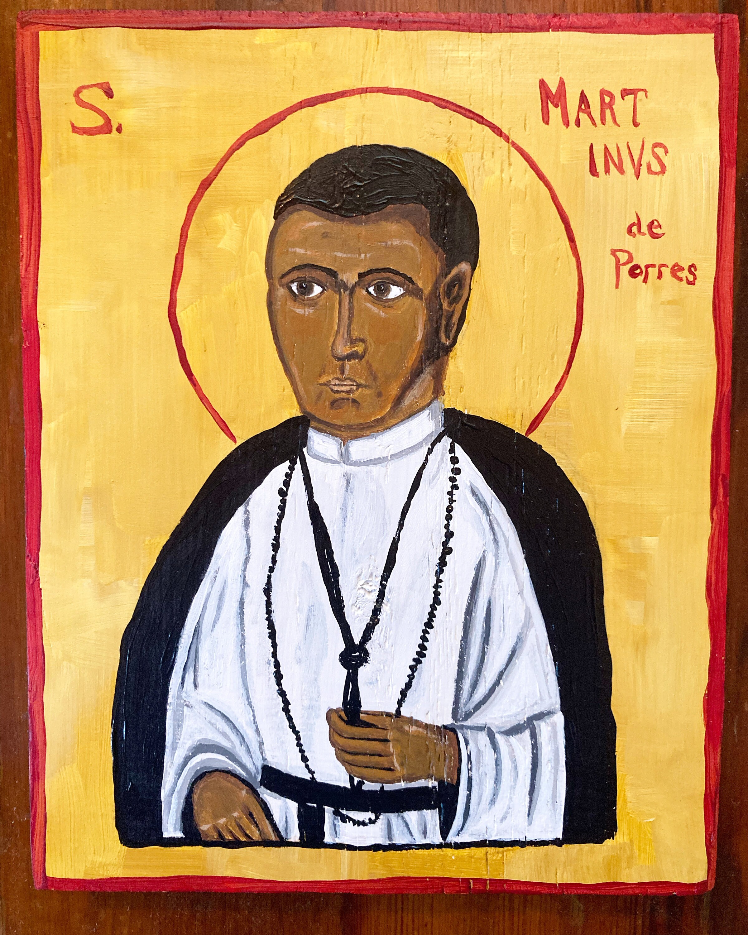 St Martin De Porres Icon