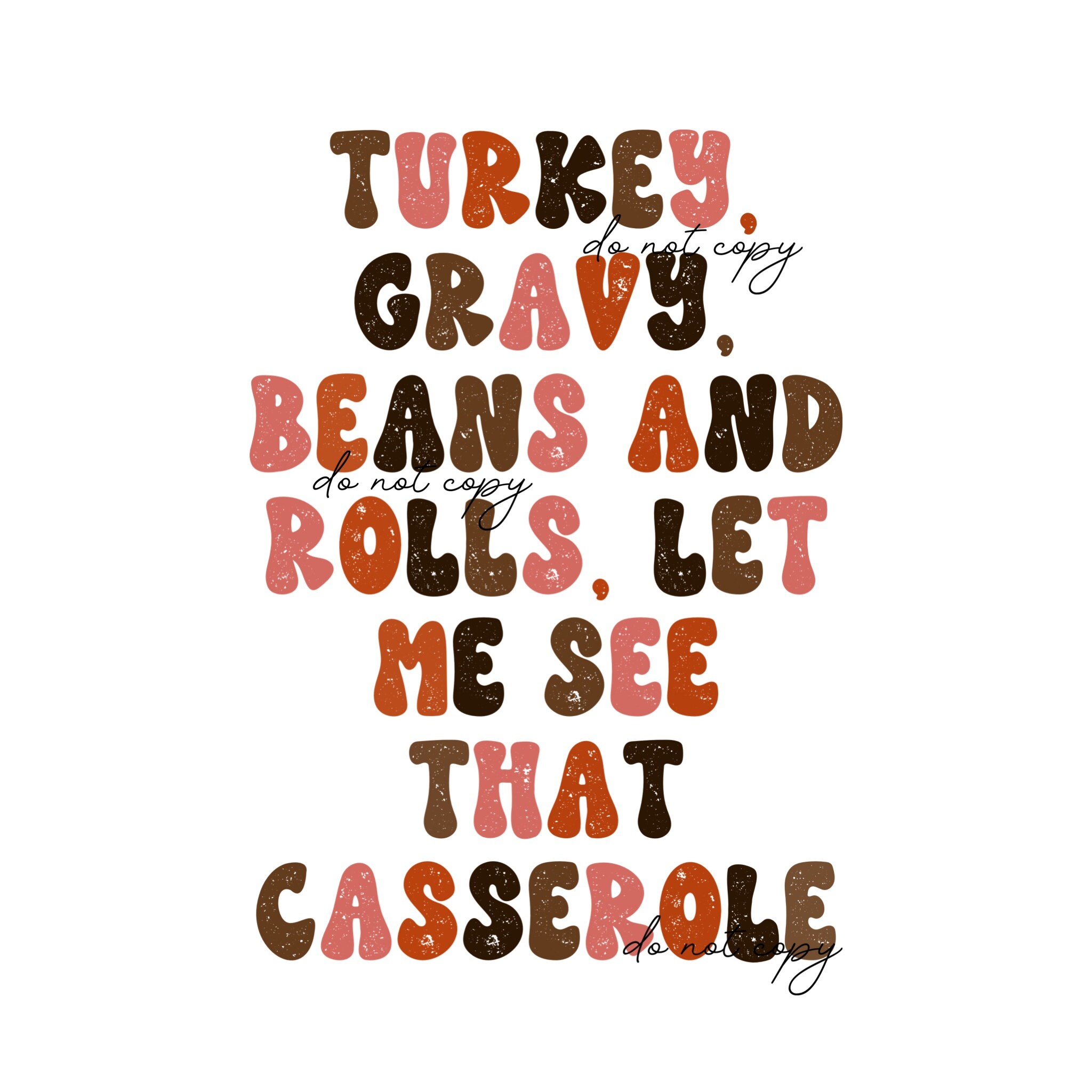 Thankful Mama & Mini Distressed Groovy Retro Thanksgiving Turkey Gravy ...