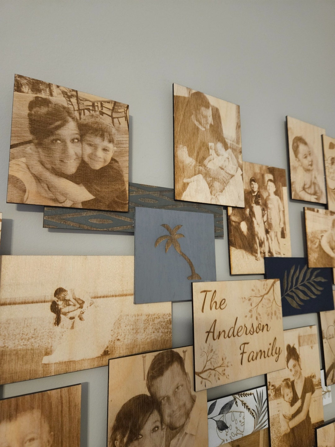 Laser Engraved Picture Collage - Etsy