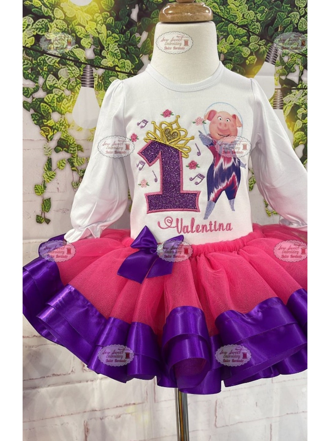 Rosita Pig Tutu Set / Rosita Pig / Cute Shirt / Rosita Pig Birthday ...
