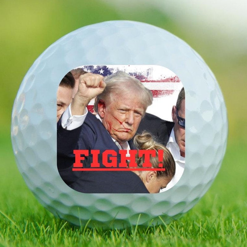 Donald Trump Golf Ball - Etsy