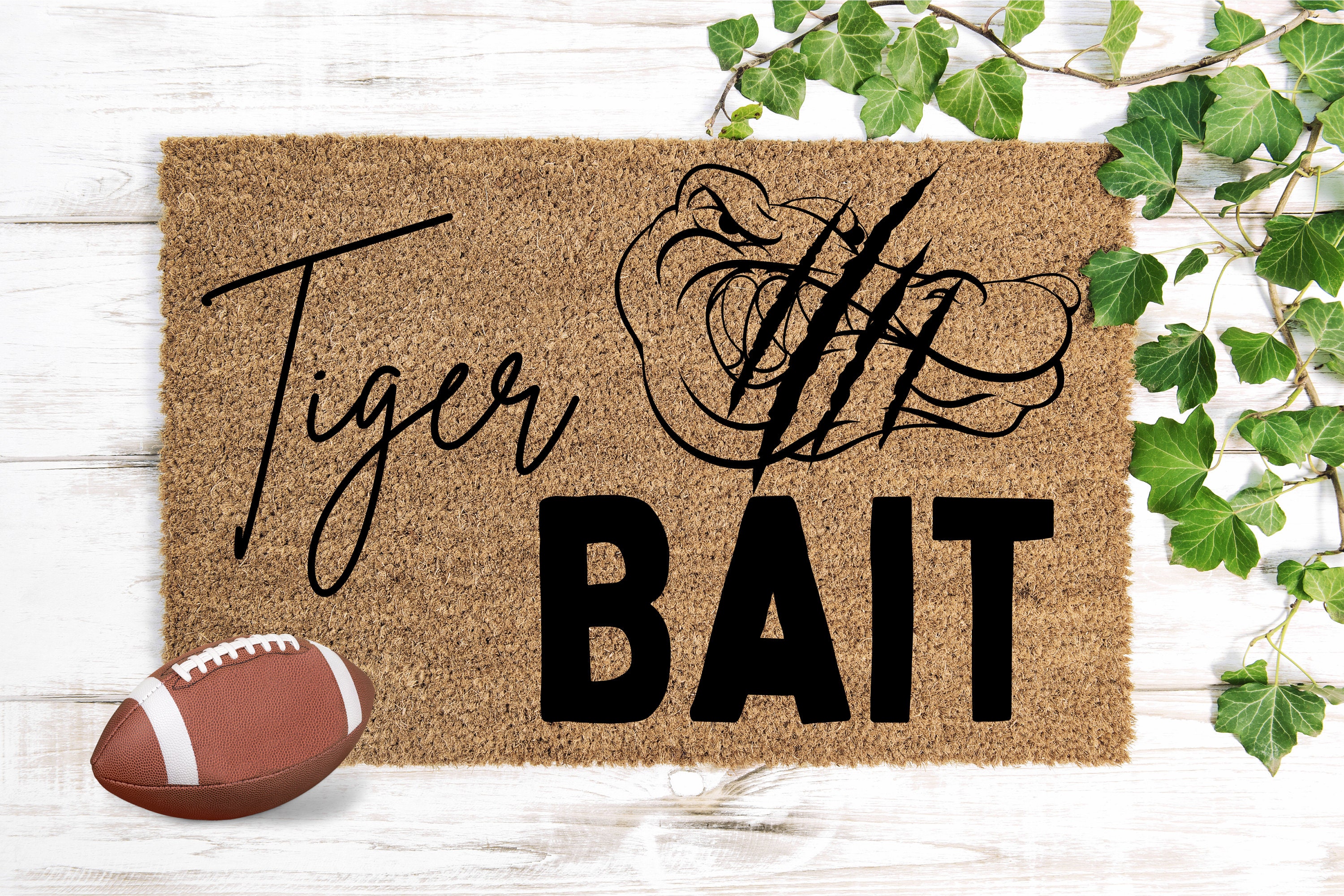 LSU Tigers Fan Decor, Tailgate Decor, Doormat for Football Fan, LSU ...