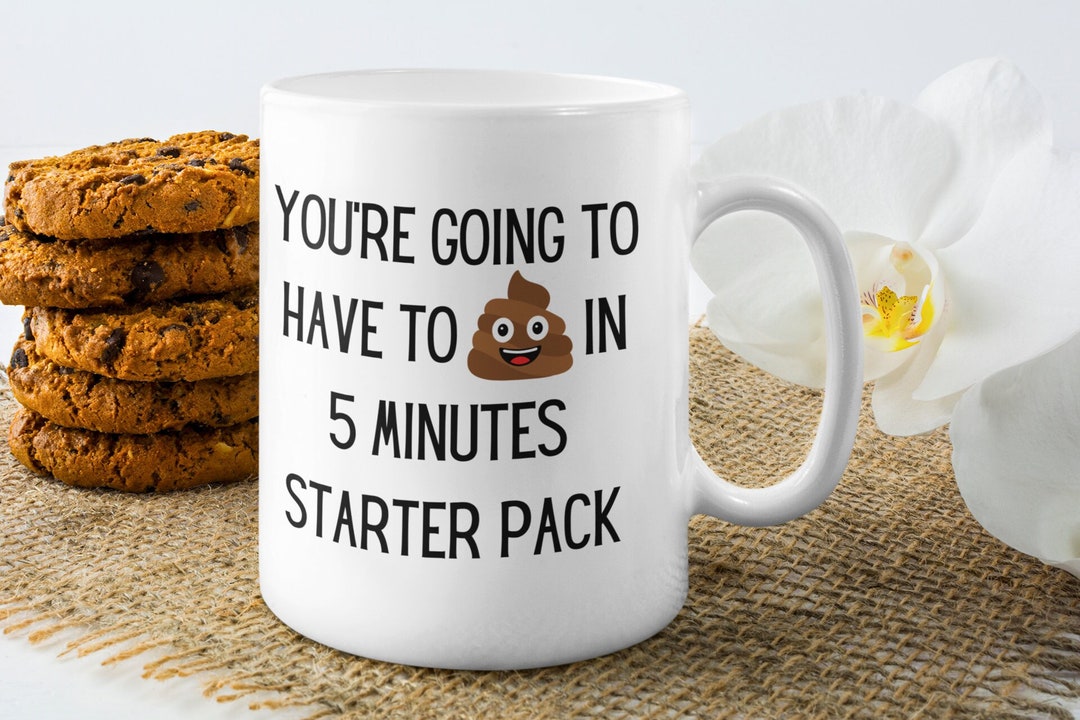 Poop Coffee Cup, Coffee Makes Me Poop Funny Mug, Father's Day Gag Gift ...