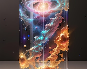 Galaxys Color Theory Nebulas Stellar Outer Space - Etsy