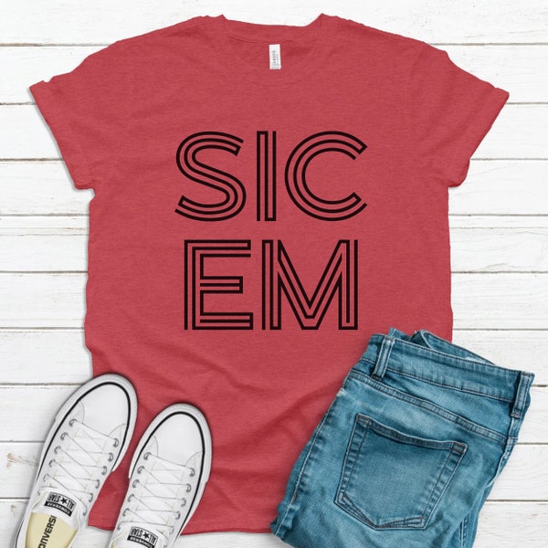 Sic Em - Etsy