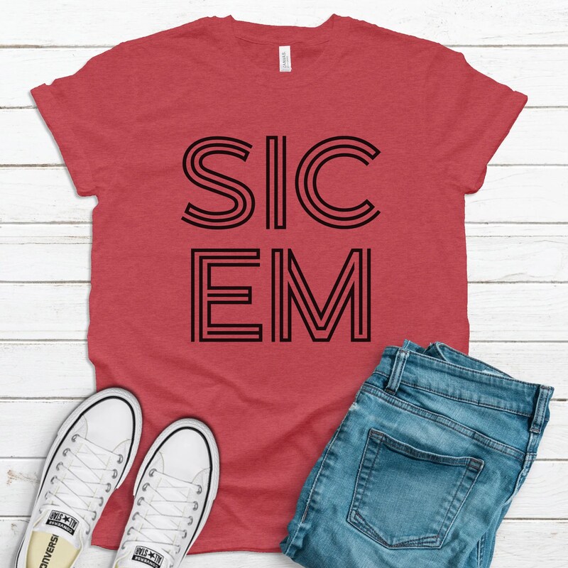 Sic Em - Etsy