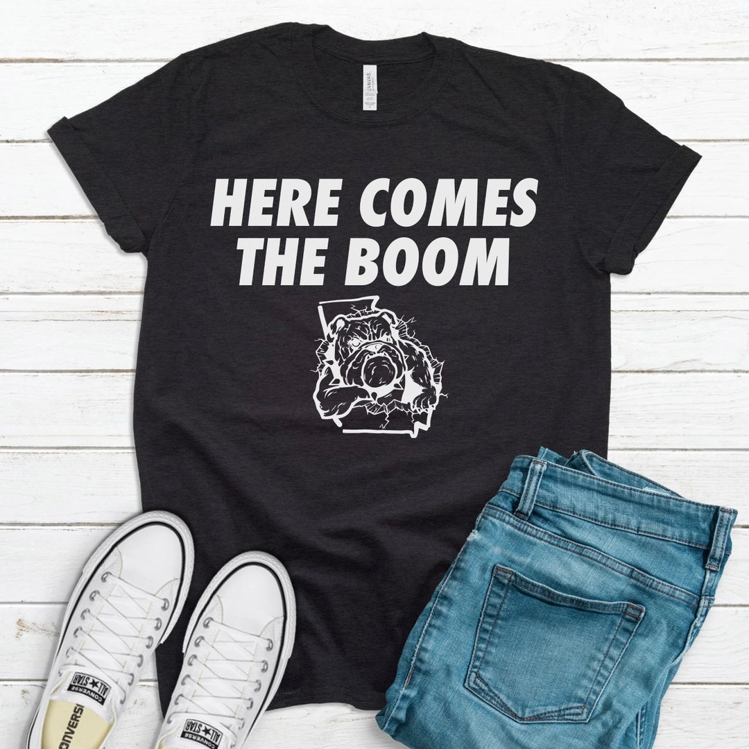 Fan of Georgia Football T-shirt Here Comes the Boom Tee Georgia Tee ...