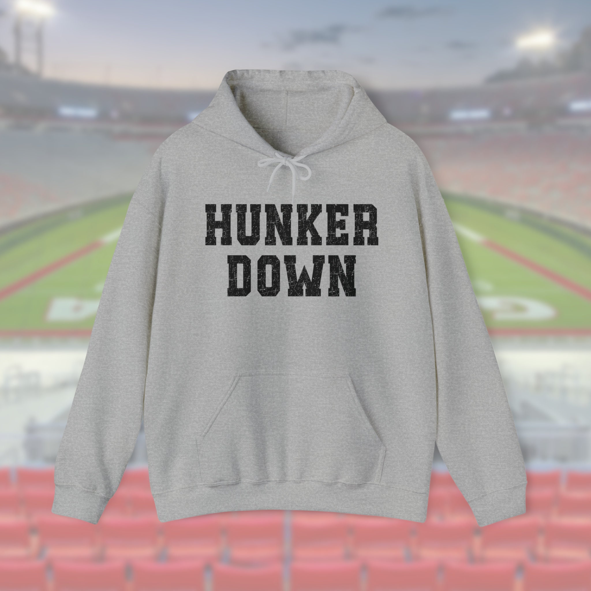 Hunker Down Hoodie Fan of Georgia Sweatshirt Bulldogs Sweatshirt ...
