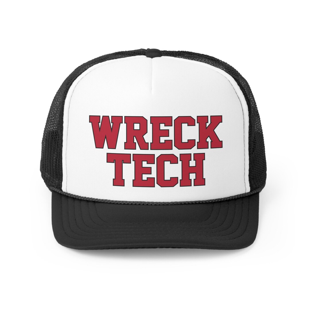Wreck Tech Trucker Hat Beat GA Tech Hat Fan of Georgia Football Trucker ...