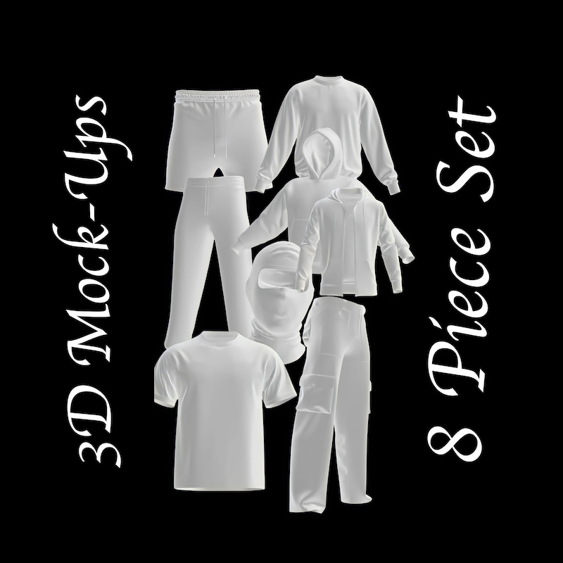 3d Clothing Mockup - Etsy