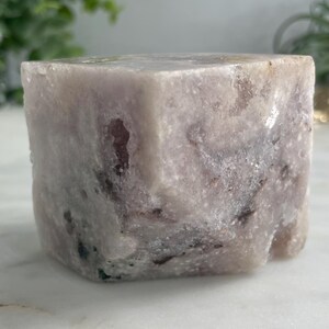 Druzy Pink Amethyst Cube, Floating Crystal Cube - Etsy