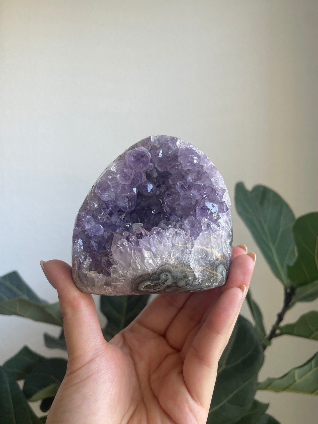 Amethyst Stalactite Cut Base - Etsy
