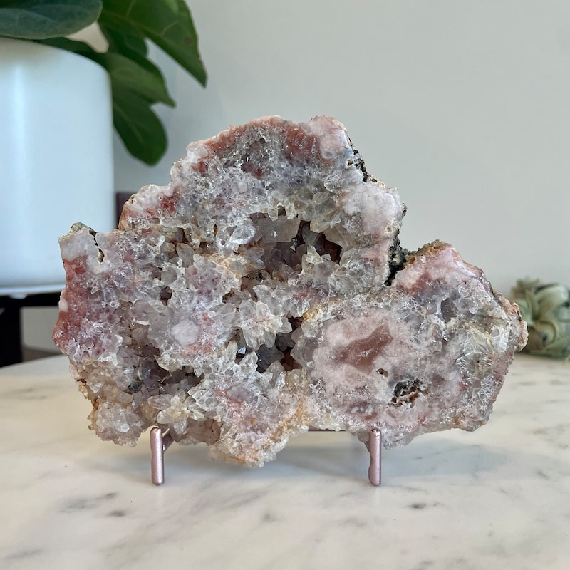 Druzy Pink Amethyst - Etsy
