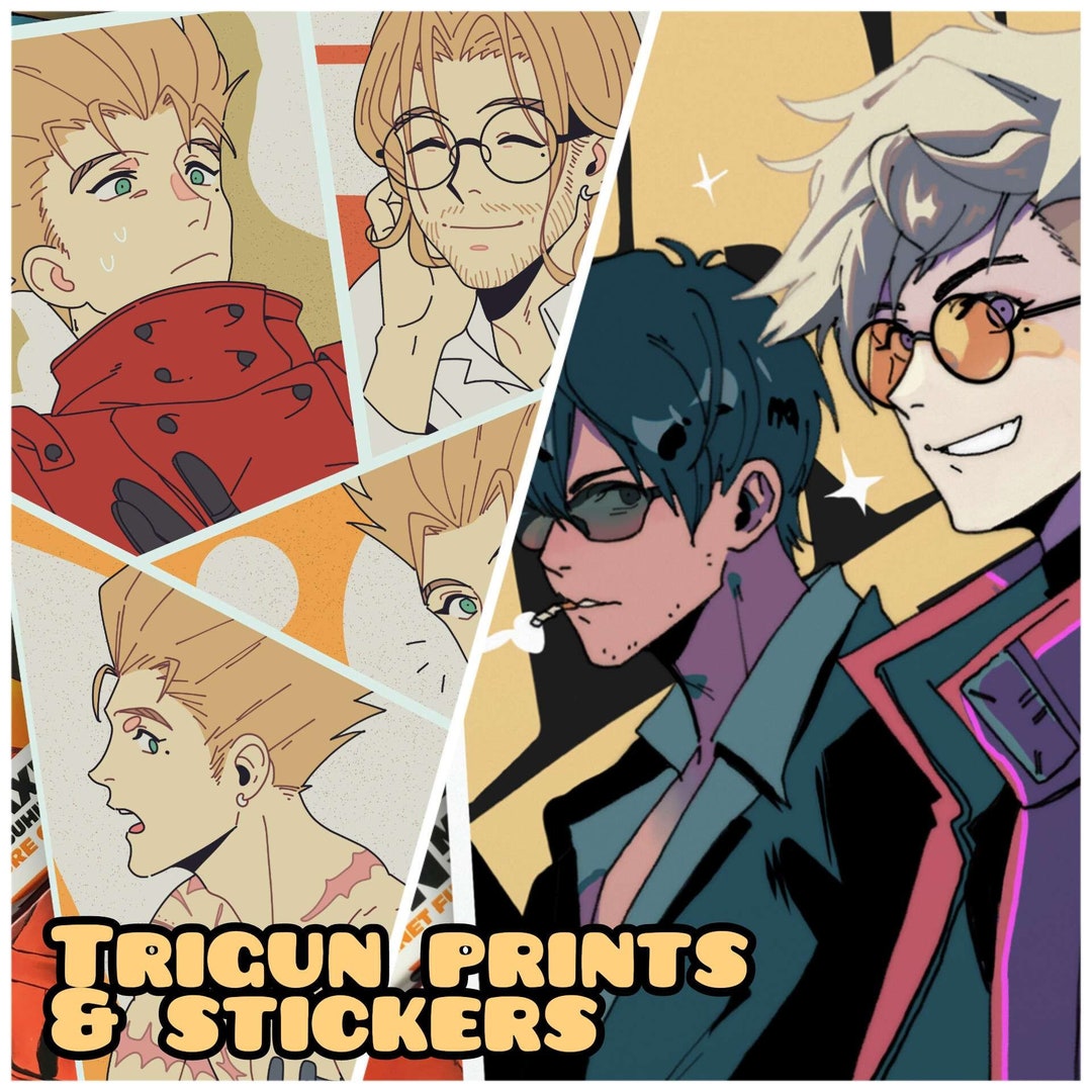 Trigun Prints & Stickers - Etsy
