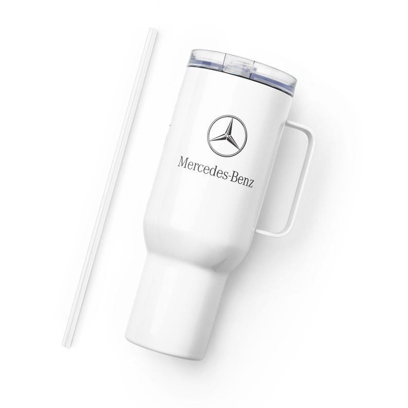 Mercedes Benz Personalized Travel Mug With Straw (40 Oz) - Etsy