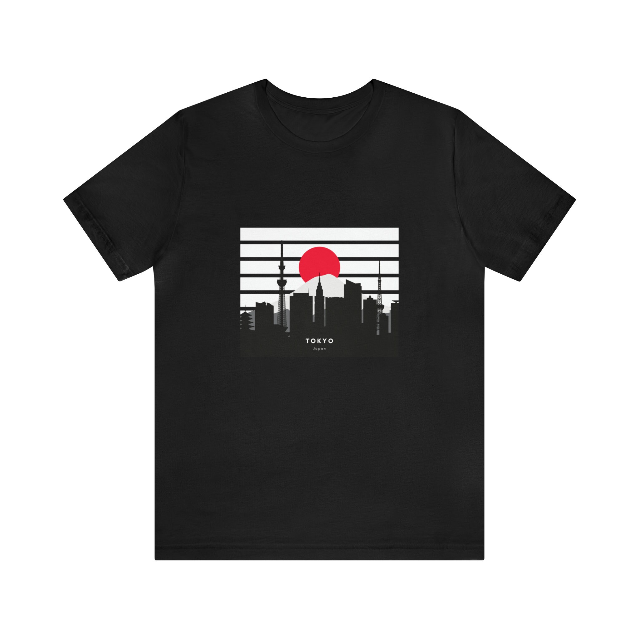Tokyo Japan Tshirt Japanese Streetwear Graphic Tee Rising Sun Tokyo Design Shirt Gift for ...