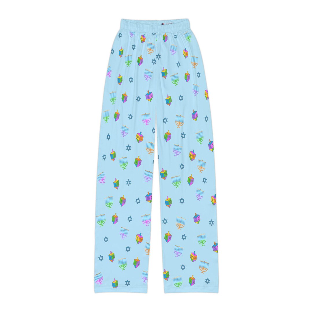 Hanukkah Kids Pajama Pants - Etsy