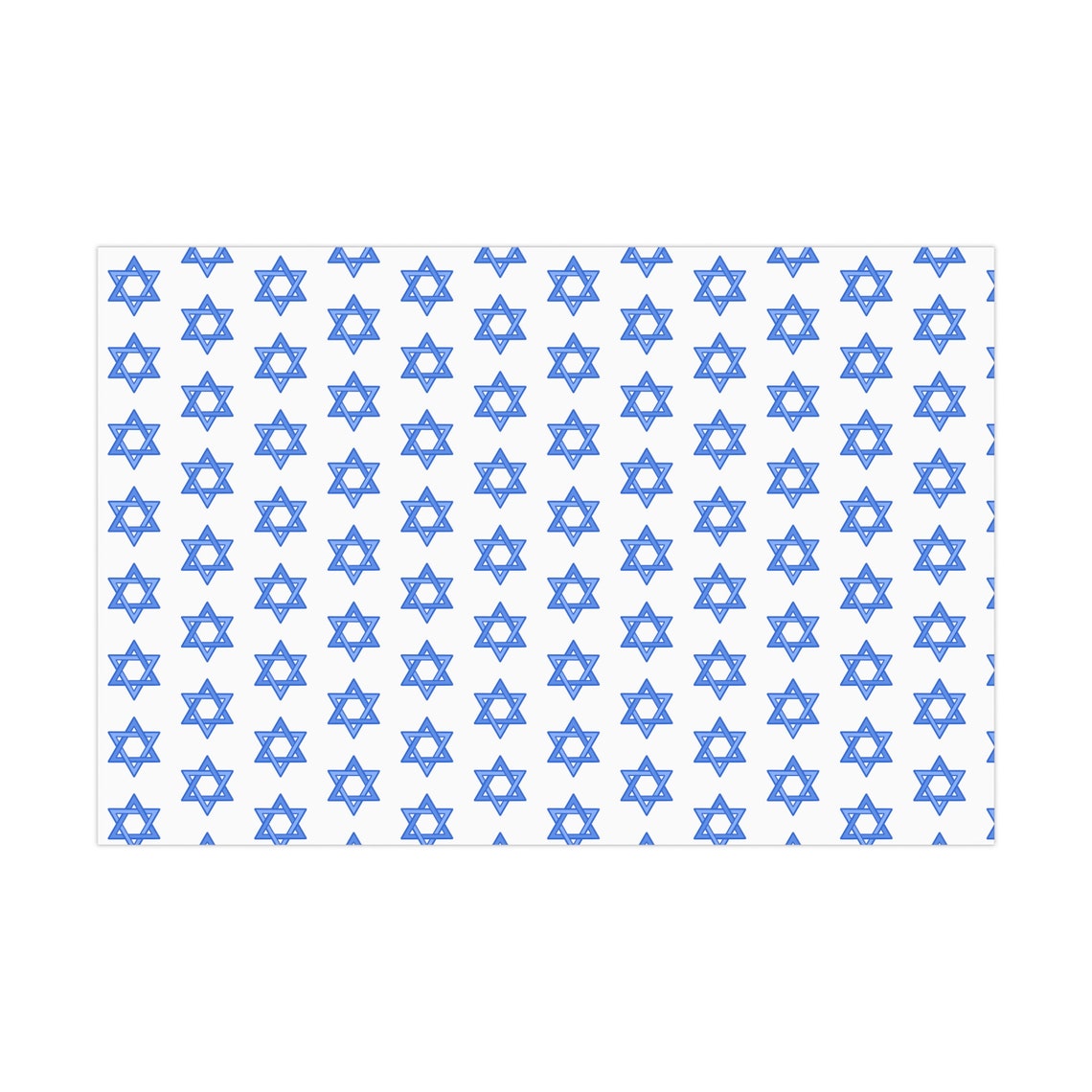 Jewish Gift Wrap, Jewish Wrapping Paper, Magen David Gift Wrap Papers ...