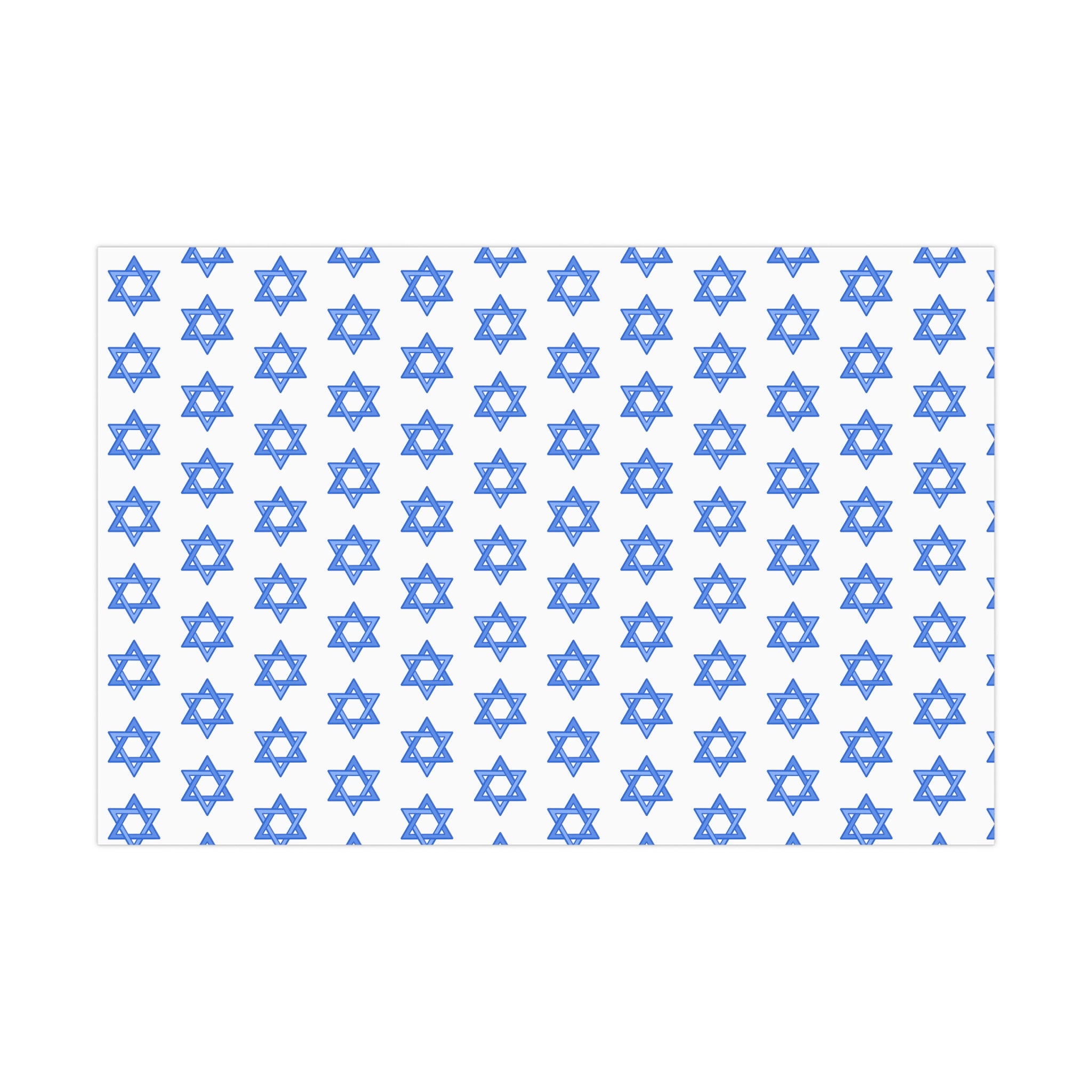Jewish Gift Wrap, Jewish Wrapping Paper, Magen David Gift Wrap Papers ...
