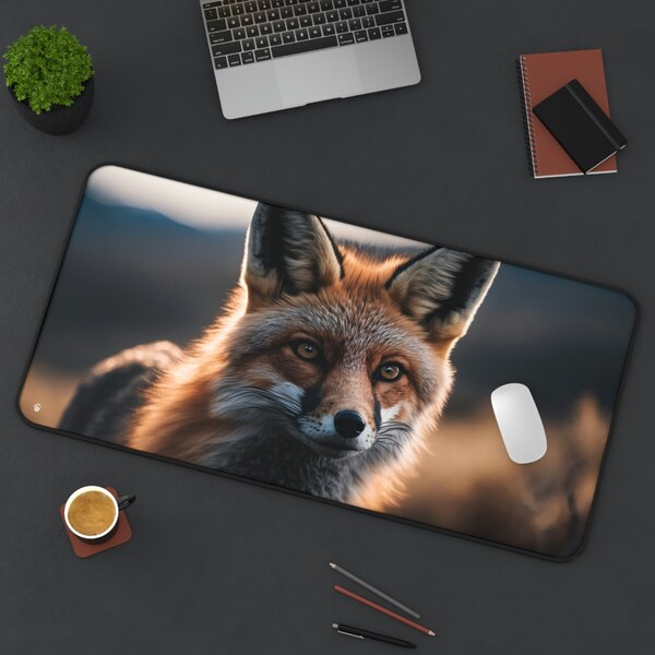 Fox Mouse Pad - Etsy