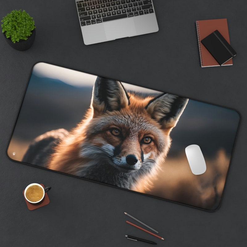 Fox Mouse Pad - Etsy