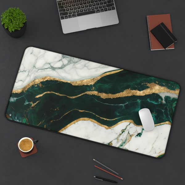 Green Desk Mat - Etsy