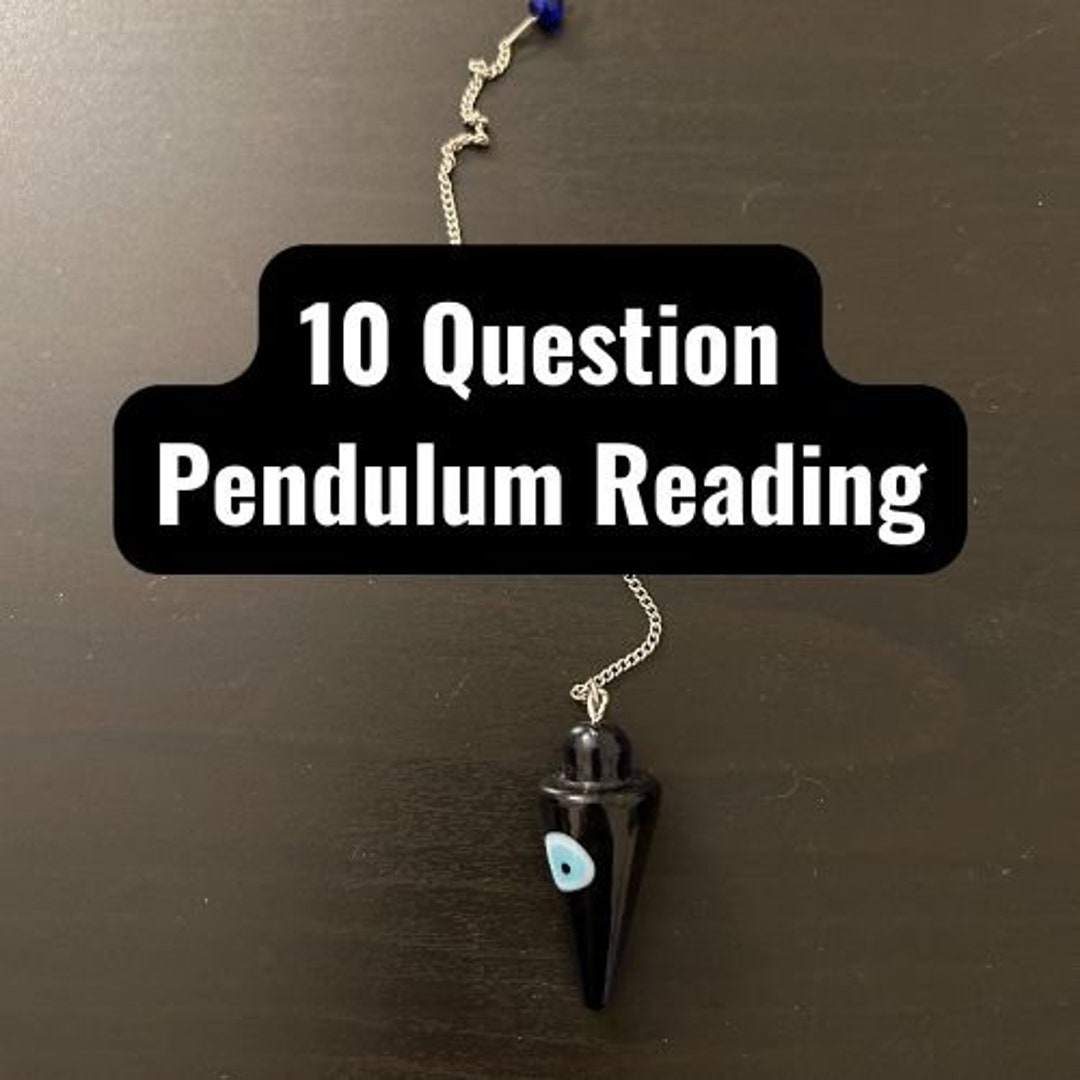 Pendulum Reading, 10 Yes or No Questions and Answers - Etsy