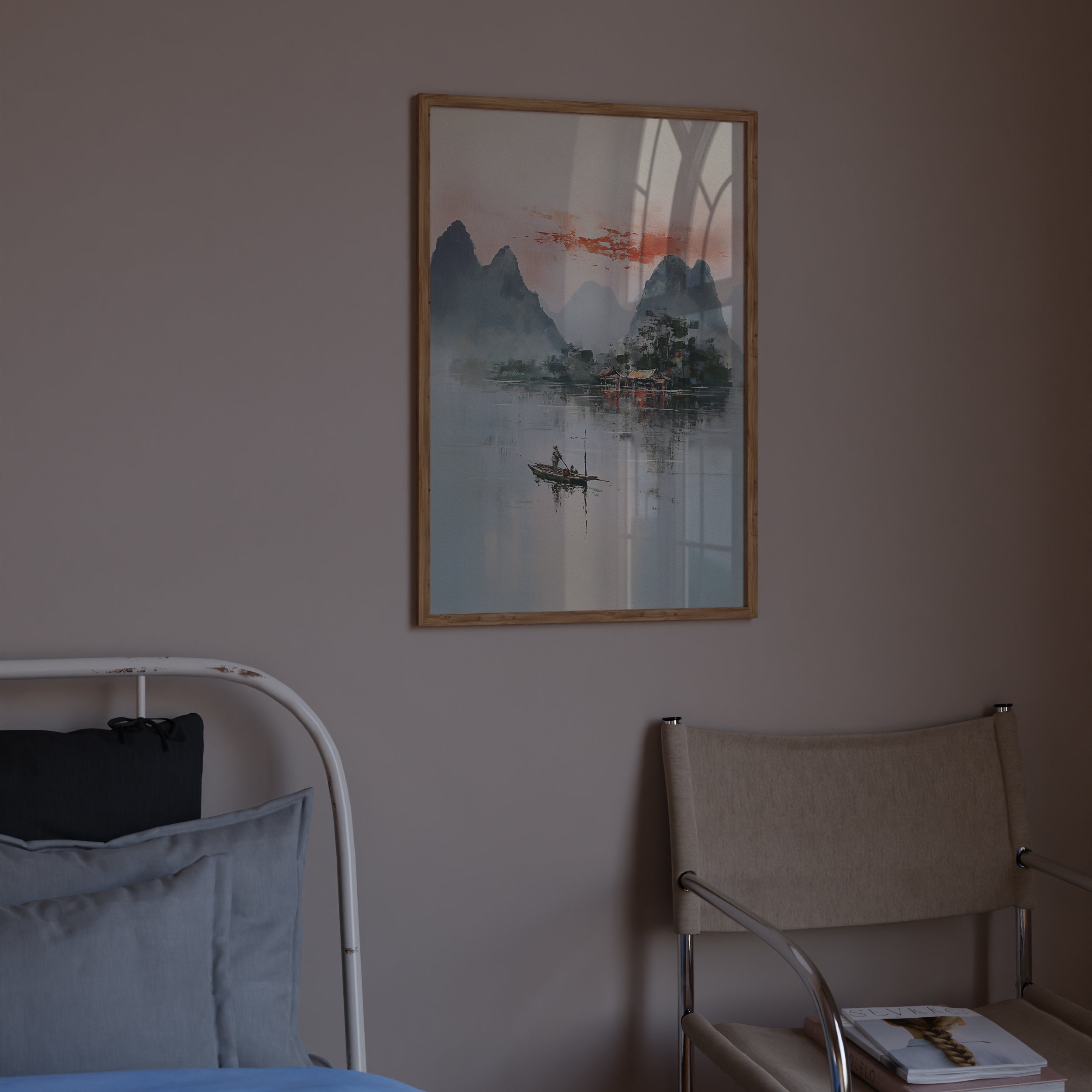 Chinese Vintage Printable Chinese Art Print Oriental Gift Idea ...